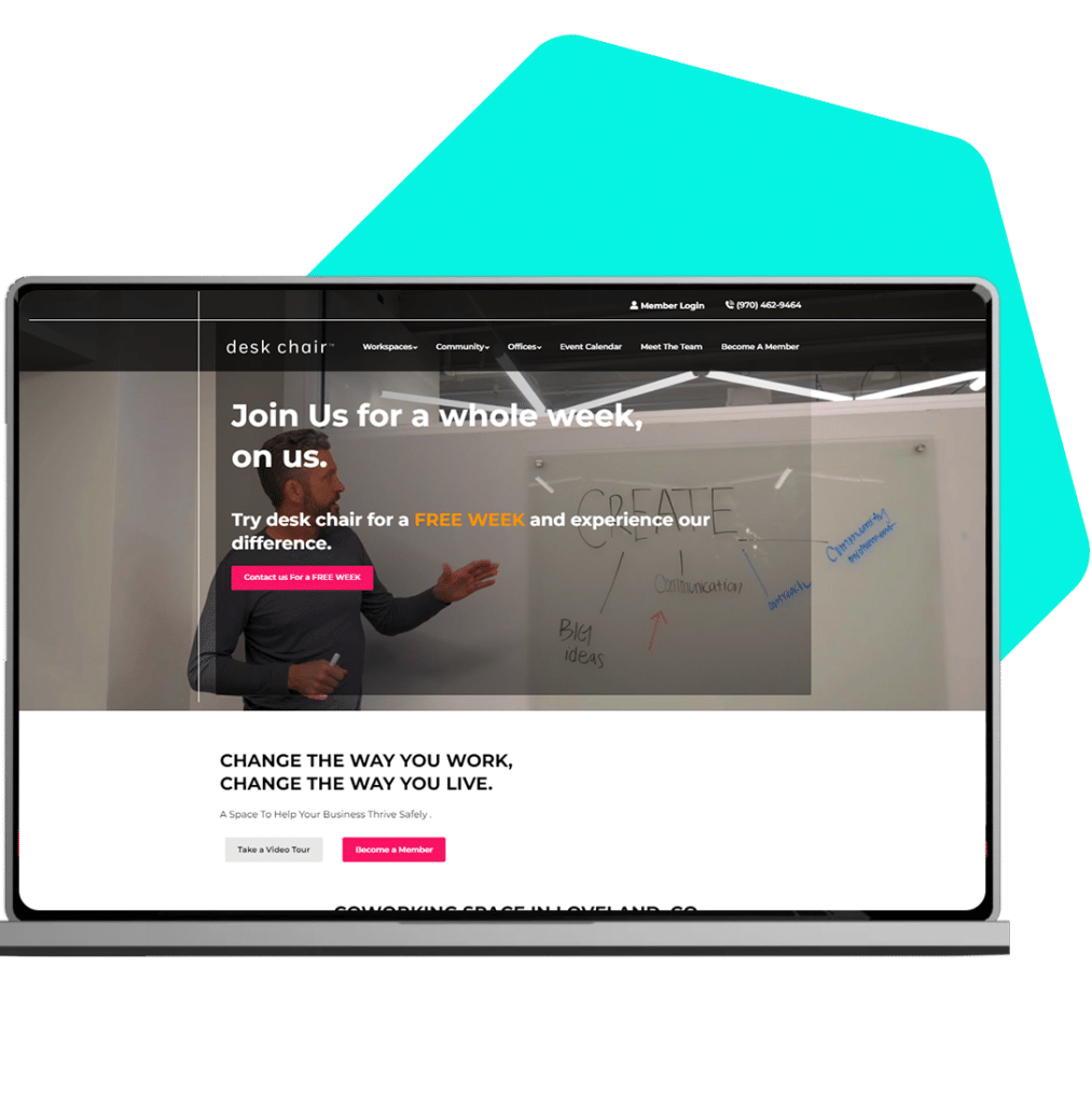 Desk Chair Workspace Design Case Study by X3 Marketing